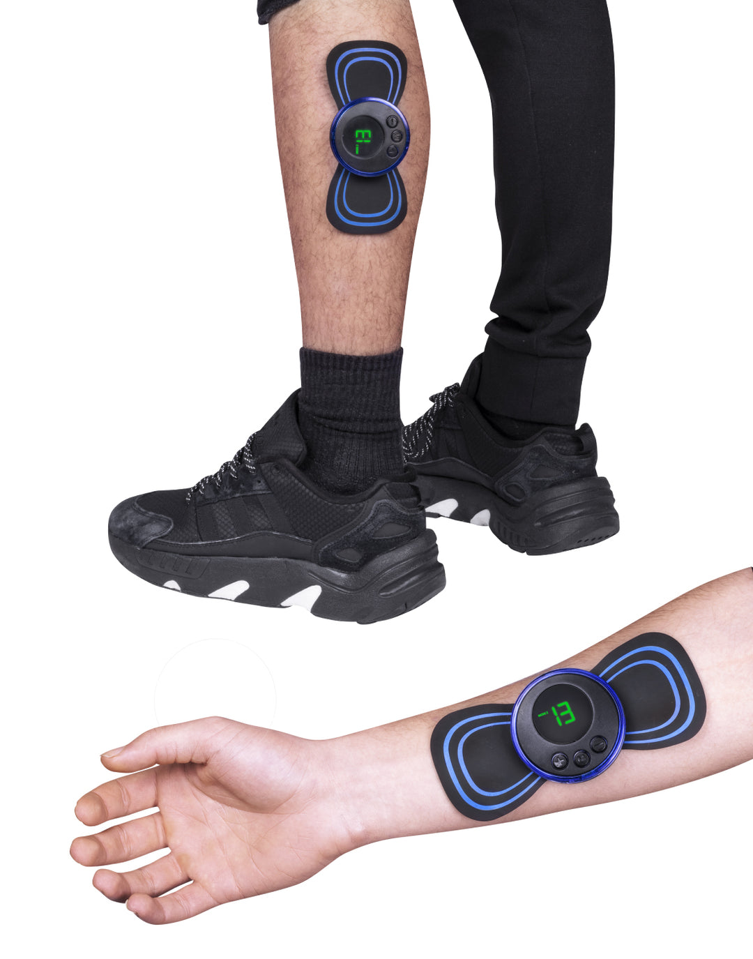 Ems Massage Apparaat Met Bediening 3 Stuks Nuvance